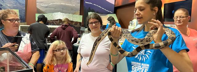 Reptile Festival Parking Info - Virginia Museum of Natural History